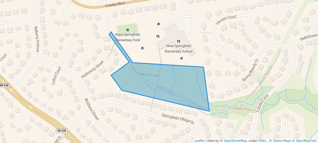 Map Of West Springfield