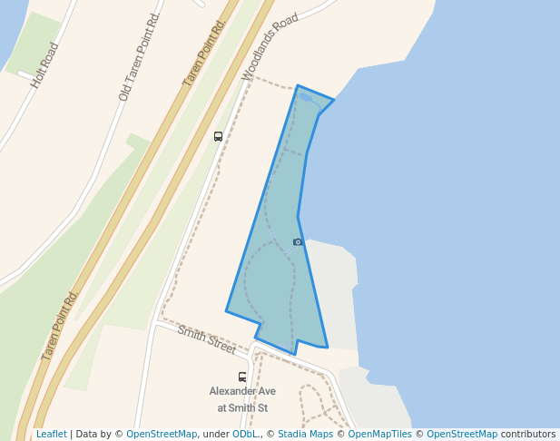 Taren Point Shorebird Reserve in Taren Point | Map and Routes