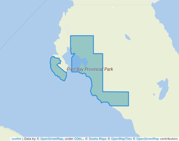 Pilot Bay Provincial Park in Kootenay Bay | Map and Routes