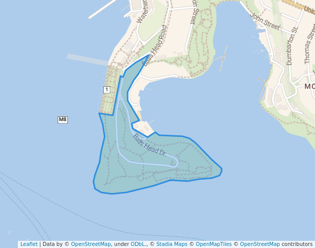 Balls Head Reserve in Waverton | Map and Routes