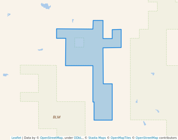BLM in Big Sandy | Map and Routes