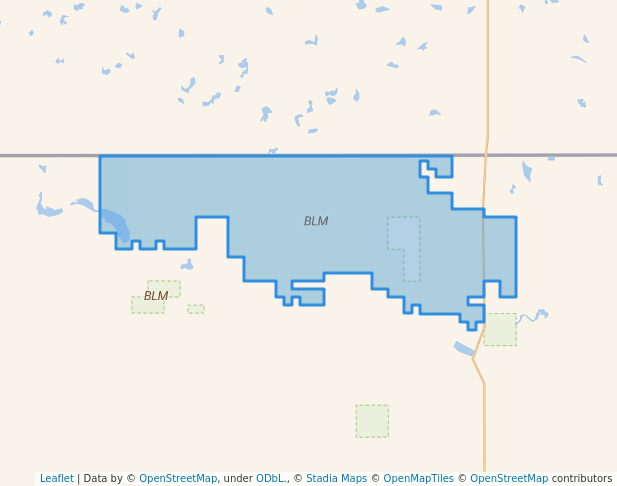 BLM in Turner | Map and Routes