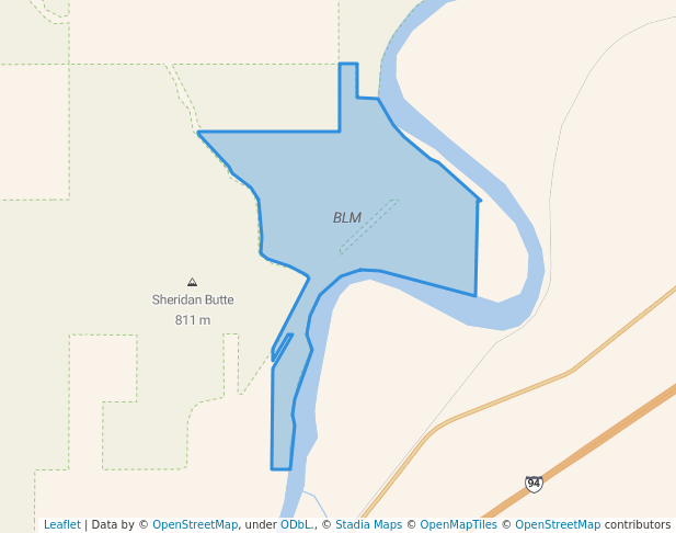 BLM in Terry | Map and Routes