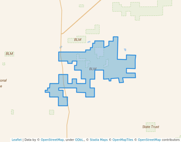BLM in Roundup | Map and Routes
