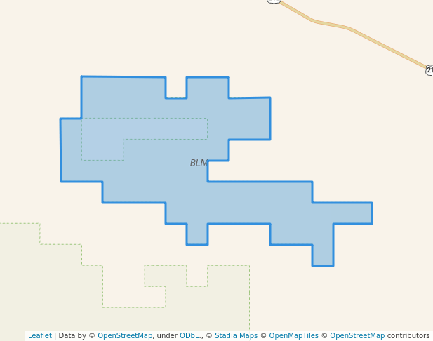 BLM in Broadus | Map and Routes
