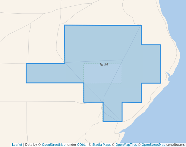 BLM in Saco | Map and Routes