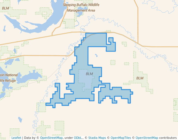 BLM in Saco | Map and Routes