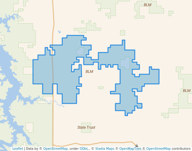 BLM in Circle | Map and Routes