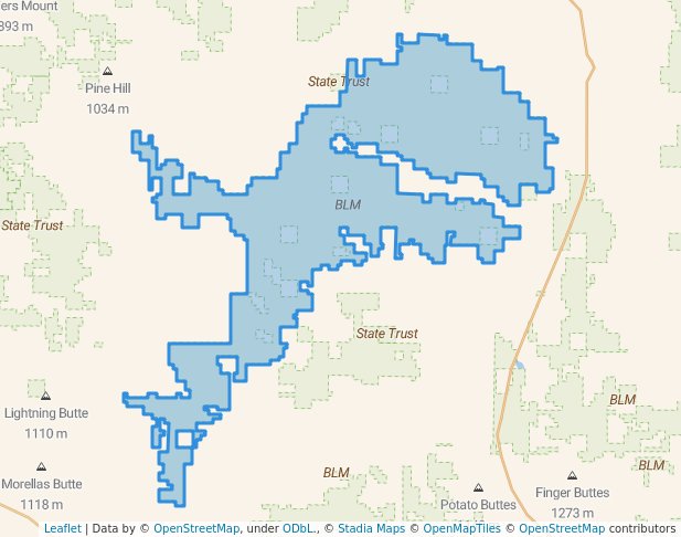 BLM in Hammond | Map and Routes