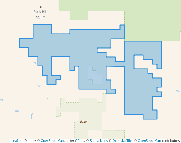 BLM in Roy | Map and Routes