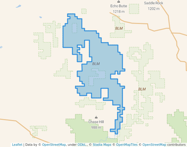 BLM in Big Sandy | Map and Routes