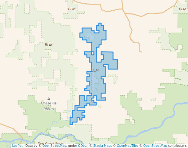 BLM in Big Sandy | Map and Routes