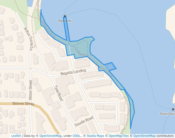 Regatta Point Park in Victoria | Map and Routes