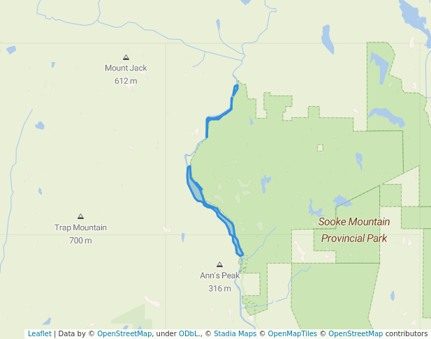 Sooke Potholes Regional Park in Sooke | Map and Routes
