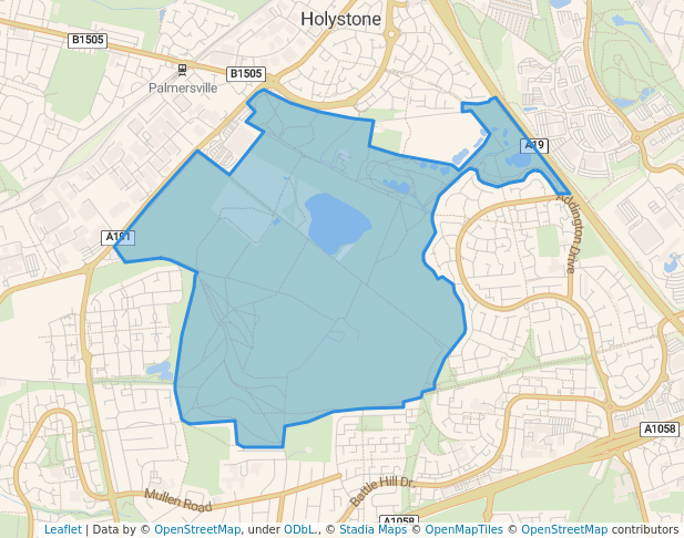 Rising Sun Country Park in Wallsend | Map and Routes