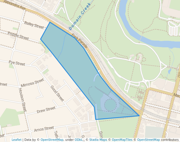 Parramatta Golfcourse in Westmead | Map and Routes
