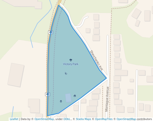 Victory Park in Greater Sudbury | Map and Routes