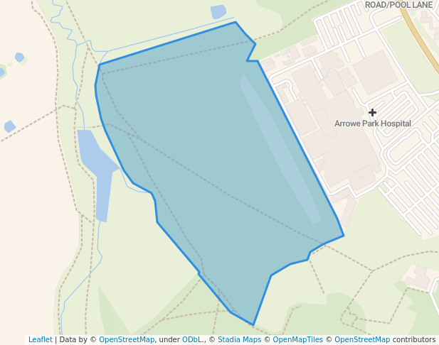 Arrowe Park in Birkenhead | Map and Routes