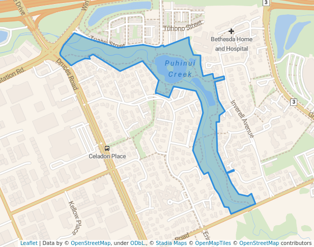 Kōtuitui / Wiri Stream Reserve in Auckland | Map and Routes