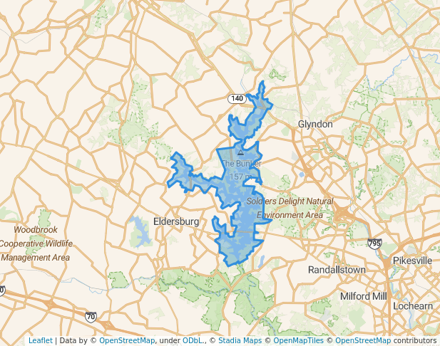 Liberty Reservoir Cooperative Wildlife Management Area in Reisterstown ...