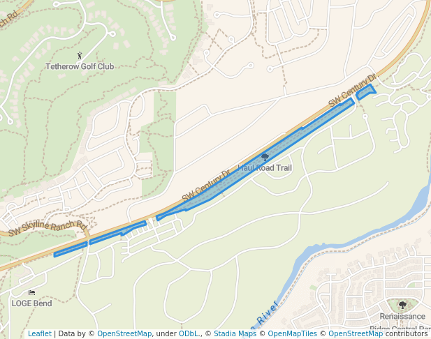 Haul Road Trail in Bend | Map and Routes