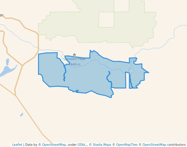 Gila Lower Box Wilderness Study Area in Lordsburg | Map and Routes