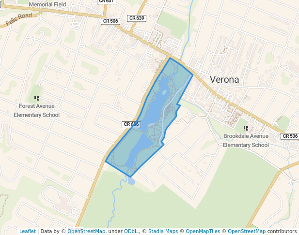 Verona Park in Verona | Map and Routes