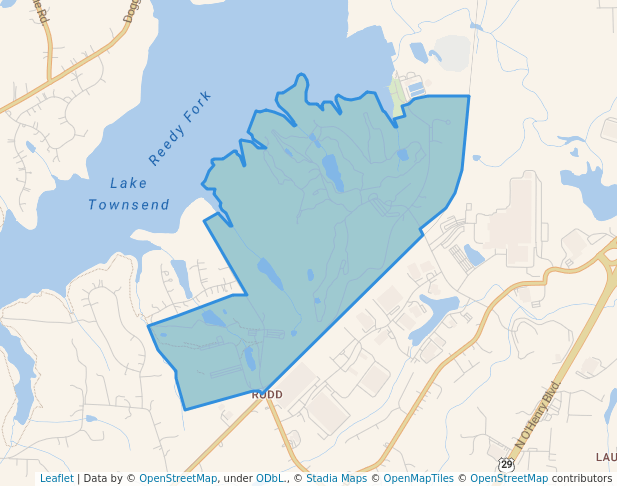 Bryan Park in Browns Summit | Map and Routes