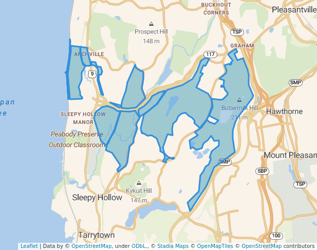 Rockefeller State Park Preserve in Tarrytown | Map and Routes