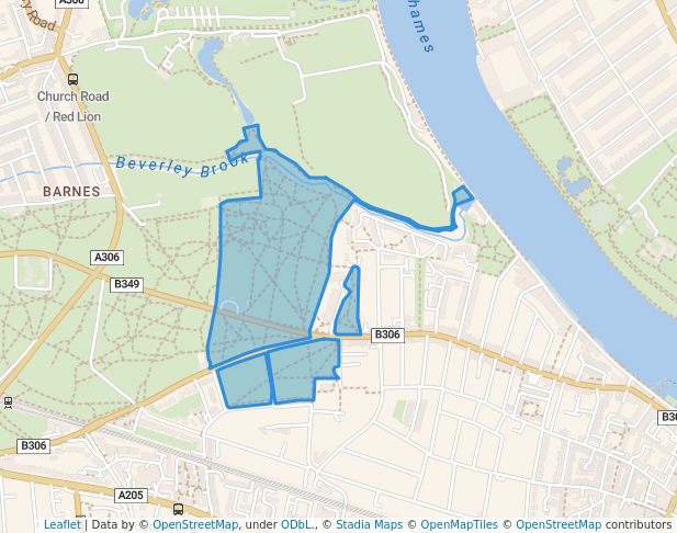 Putney Lower Common in London | Map and Routes