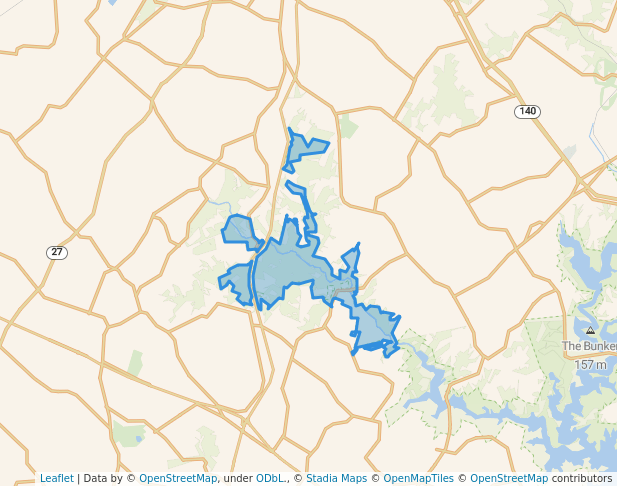Morgan Run Natural Environment Area in Westminster | Map and Routes