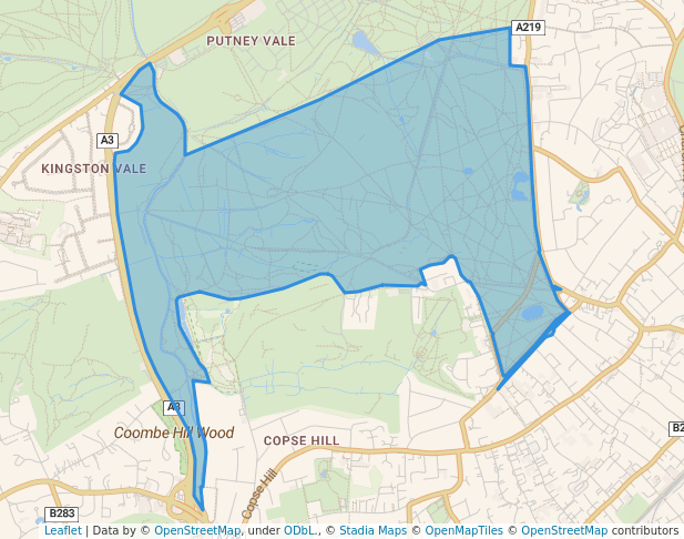 Wimbledon Common in London | Map and Routes