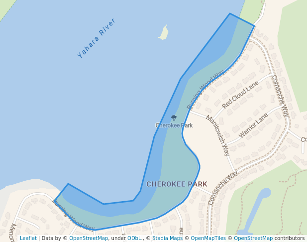 Cherokee Park in Madison | Map and Routes