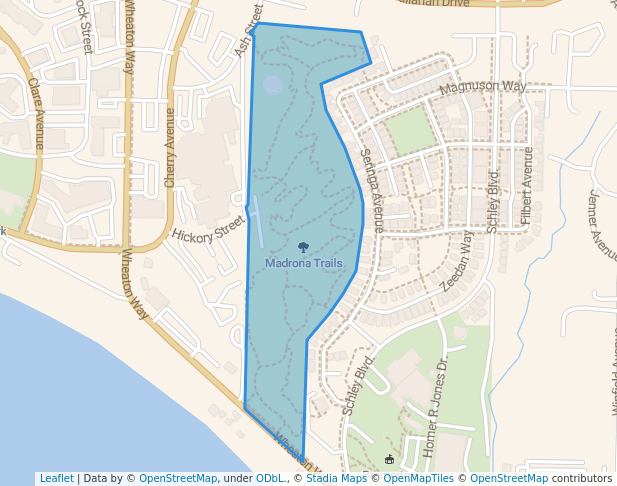 Madrona Trails in Bremerton | Map and Routes