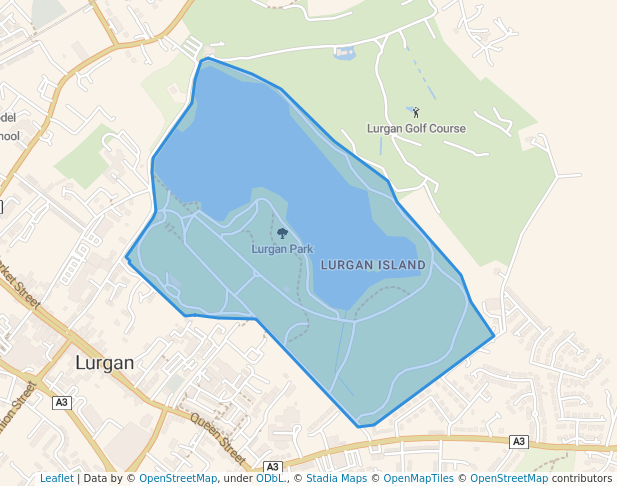 Lurgan Park in Lurgan | Map and Routes