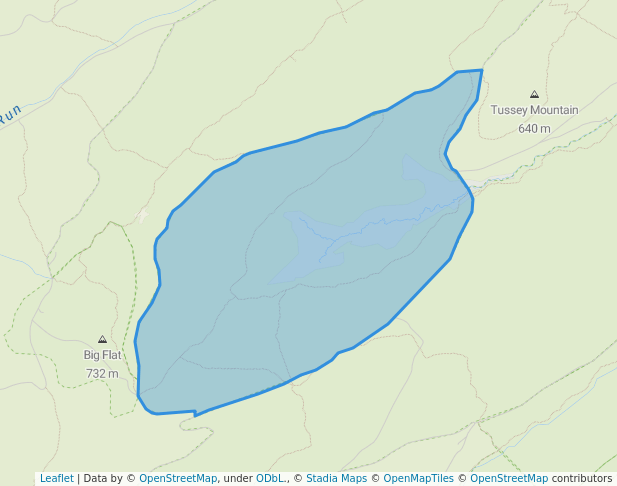 Bear Meadows Natural Area in Petersburg | Map and Routes