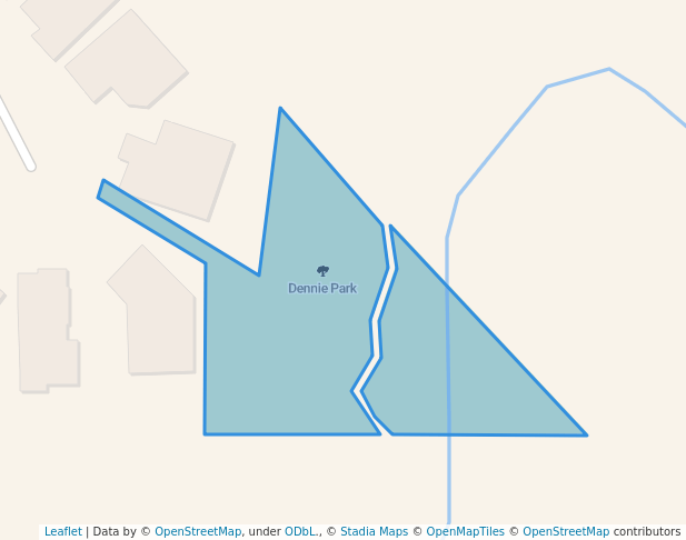 Dennie Park in Nanaimo | Map and Routes