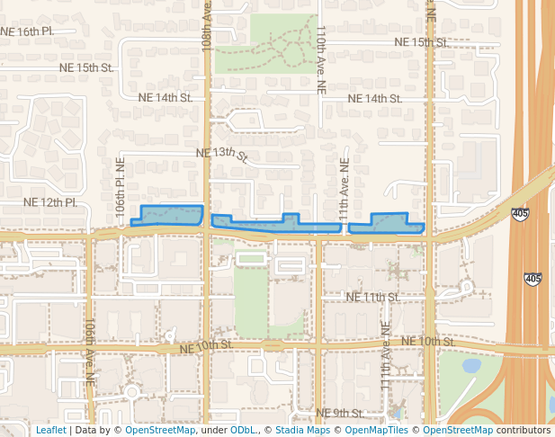 McCormick Park in Bellevue | Map and Routes