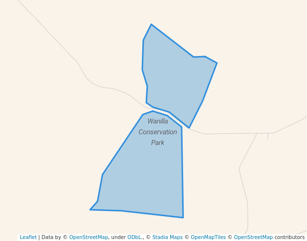 Wanilla Conservation Park in Wanilla | Map and Routes