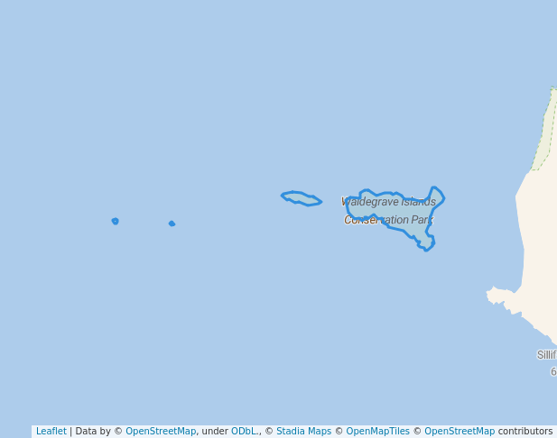 Waldegrave Islands Conservation Park in Elliston | Map and Routes