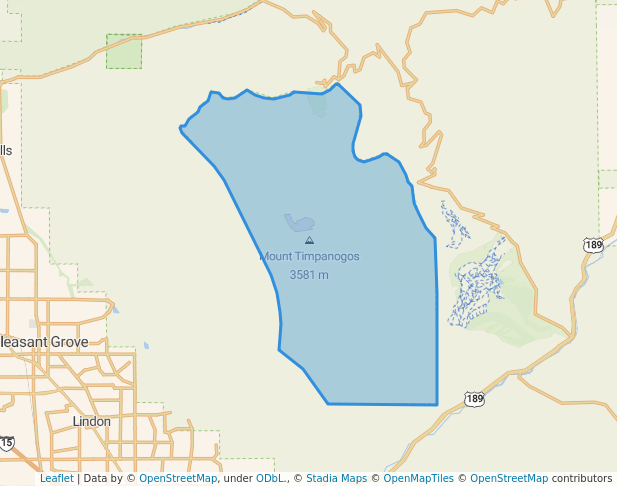 Mount Timpanogos Wilderness in Provo | Map and Routes