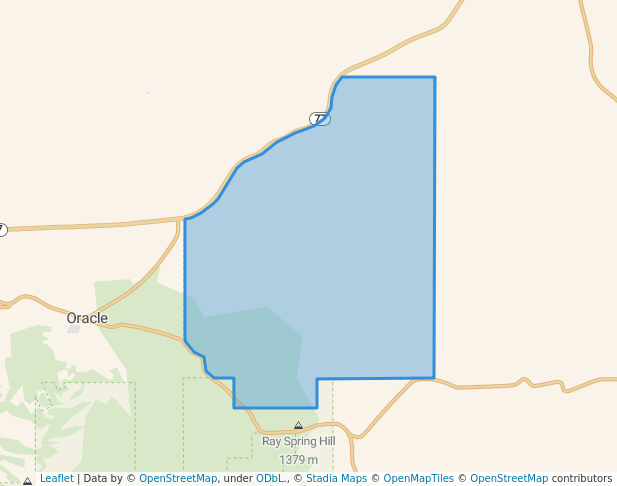 Oracle State Park in Oracle | Map and Routes
