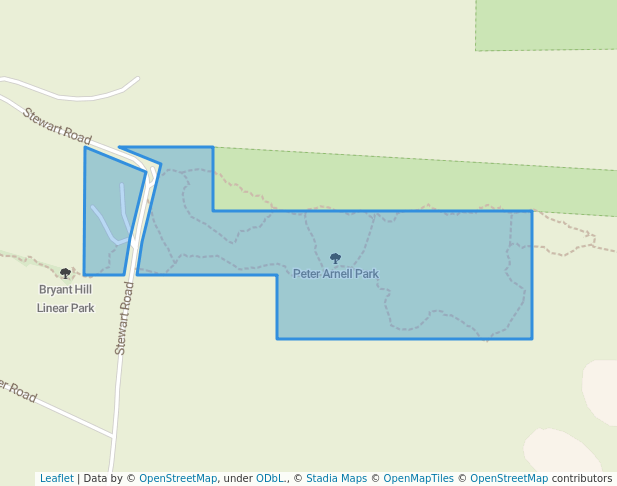 Peter Arnell Park in Fulford | Map and Routes