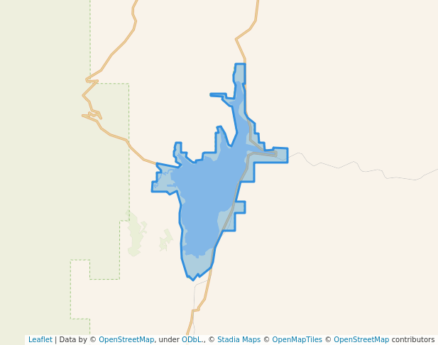 Scofield State Park in Helper | Map and Routes