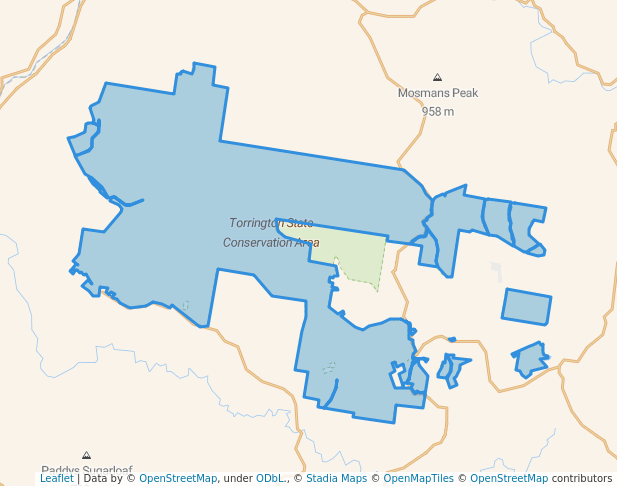 Torrington State Conservation Area in Torrington | Map and Routes