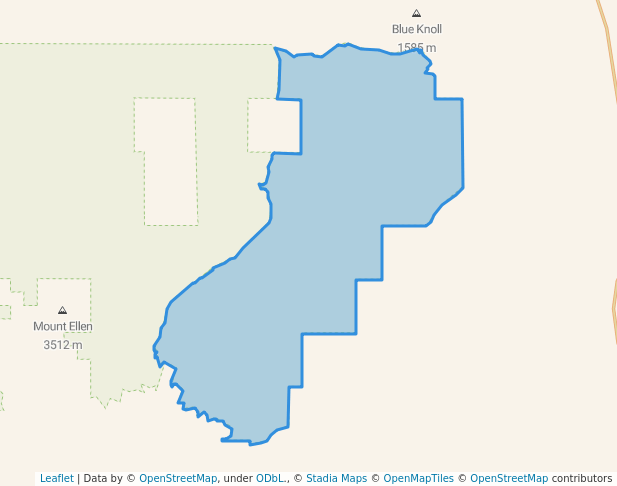 Bull Mountain Wilderness Study Area in Hanksville | Map and Routes