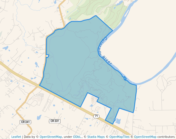 McKinney Roughs Nature Park in Cedar Creek | Map and Routes