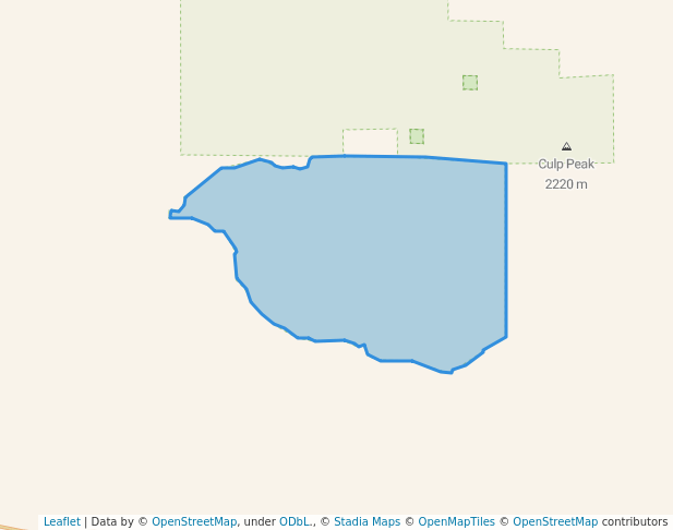 Culp Canyon Wilderness Study Area in Timberon | Map and Routes