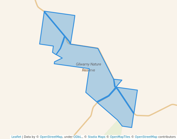 Gilwarny Nature Reserve in Carinda | Map and Routes