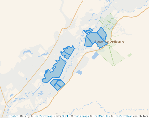 Barwon State Conservation Area in Walgett | Map and Routes